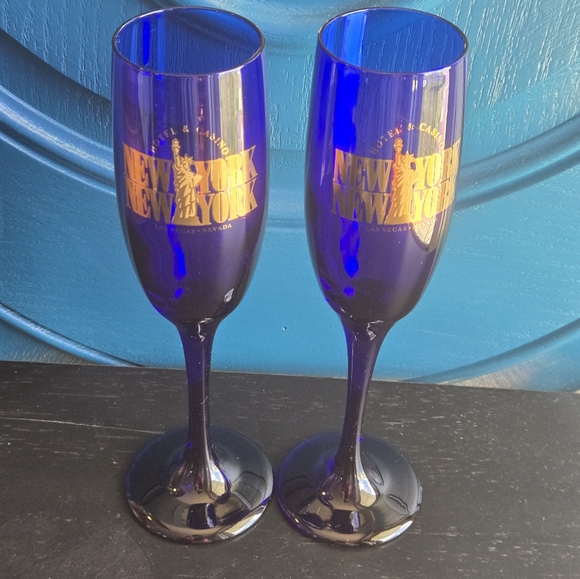 Vintage LIBBEY | Dining | 2 Vintage Libbey New York New York Champagne ...
